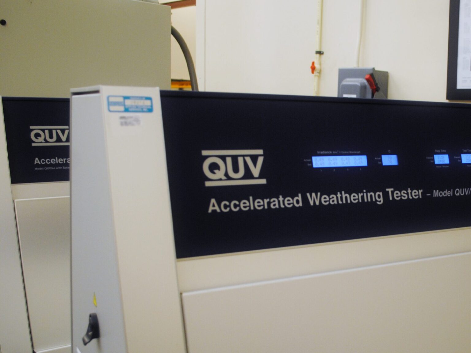 QUV Testing - Applied Technical Services