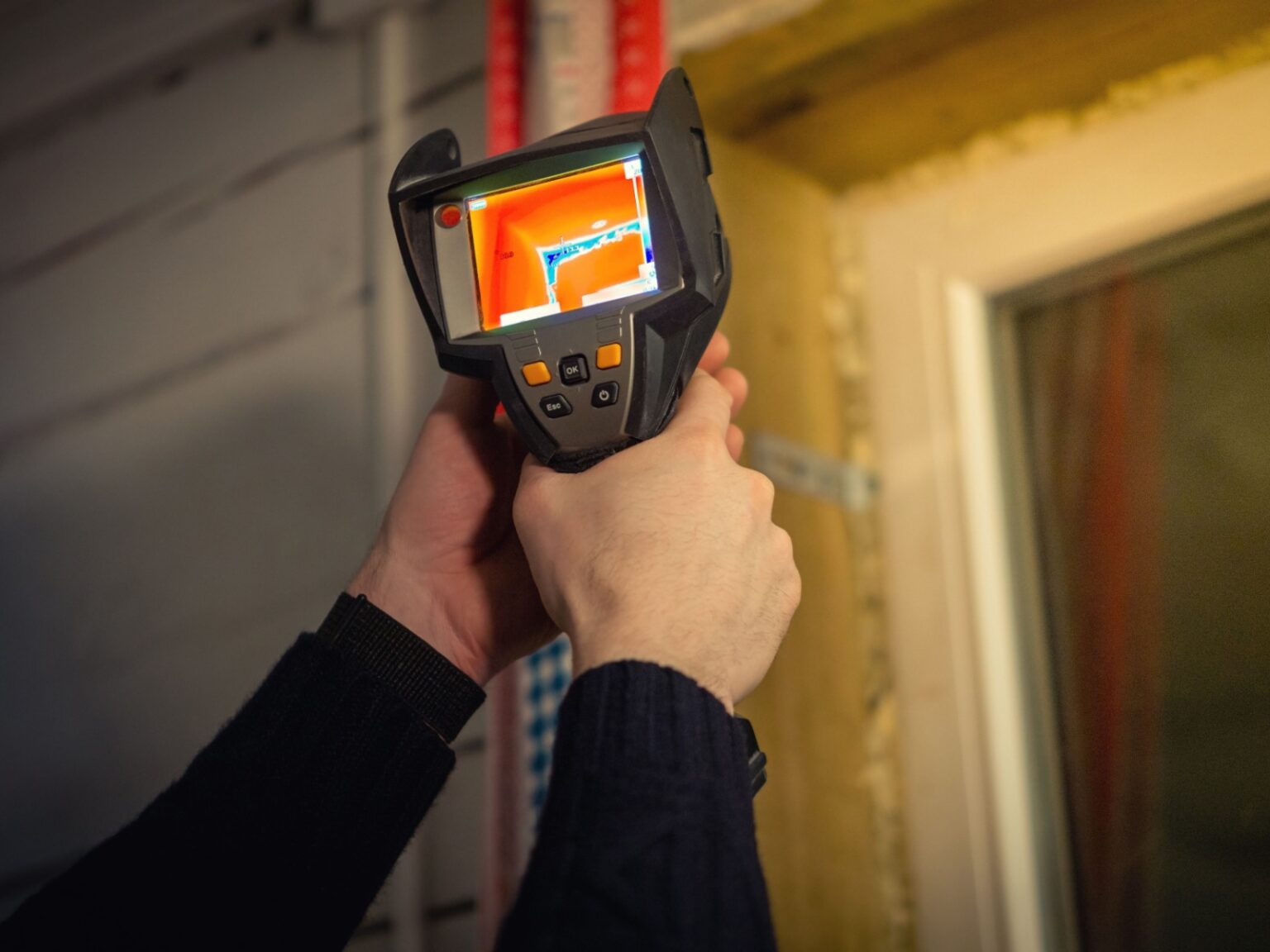 Infrared Roof Leak Inspection