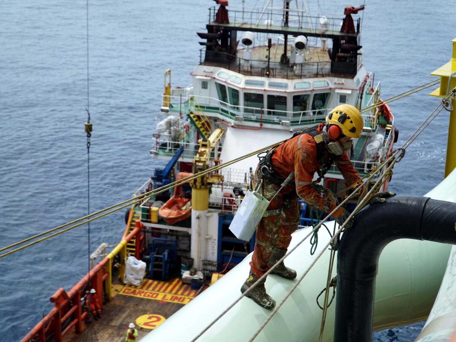 Marine Rope Access Inspection