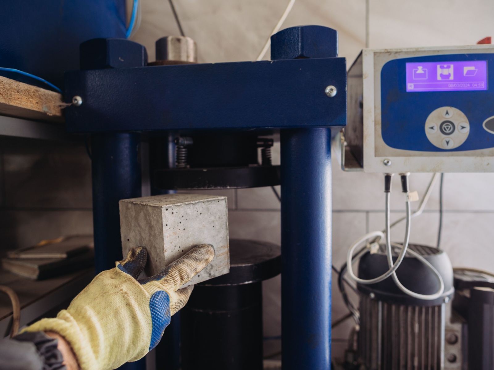 Compression Testing Lab